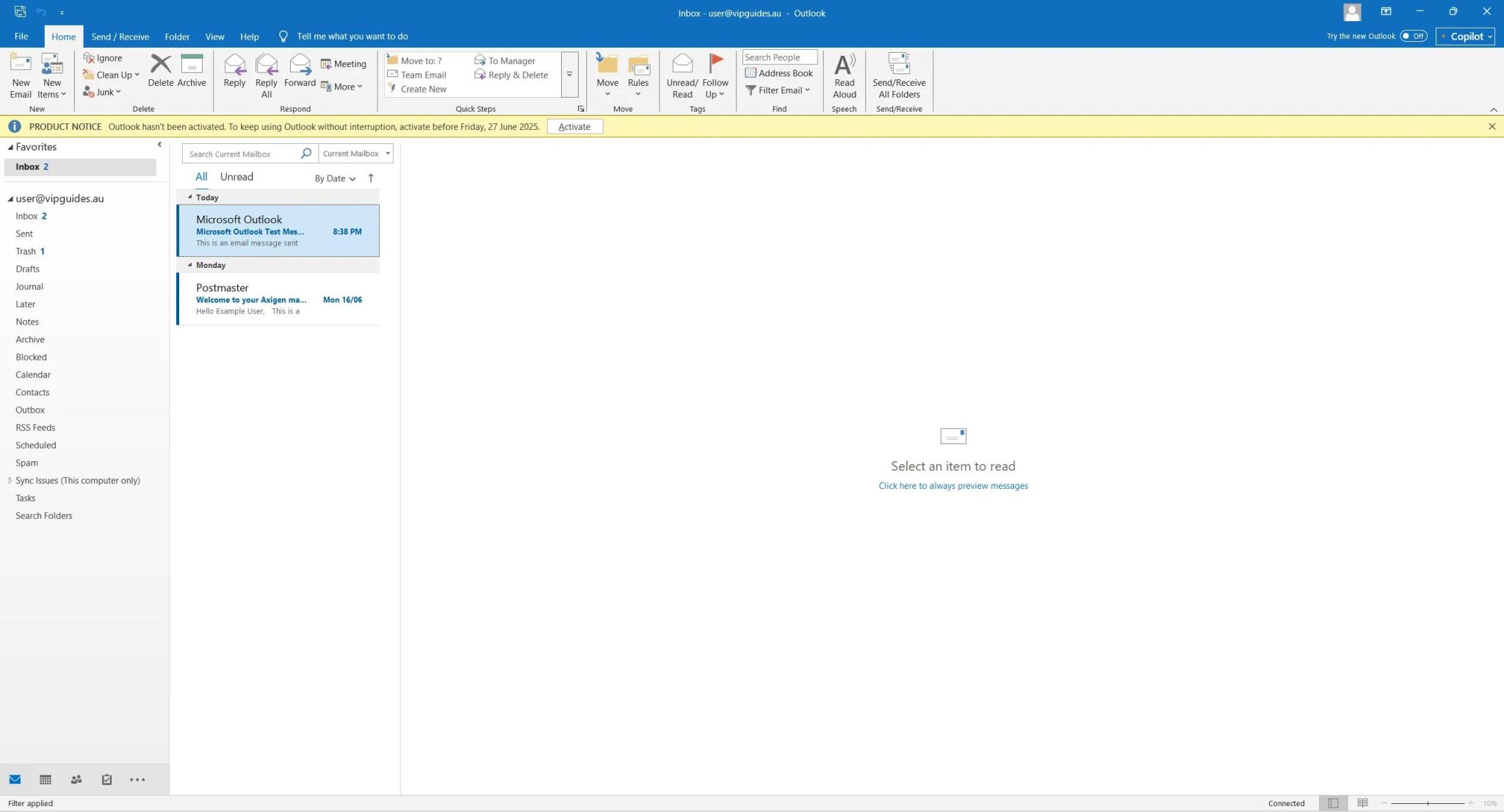 Outlook 365 (Classic) Email Setup Guide - VentraIP